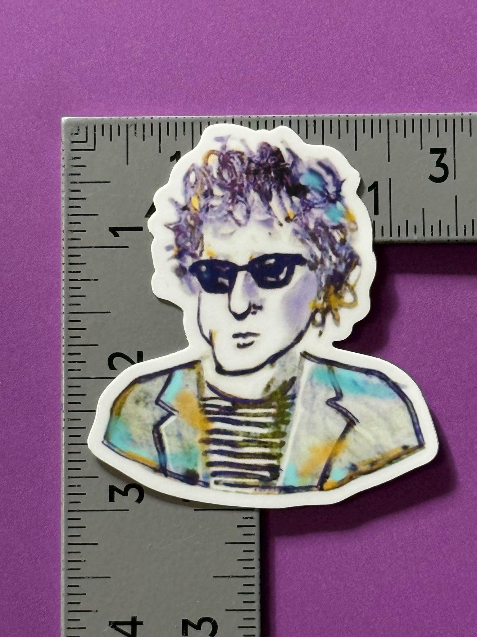 Bob Dylan Sticker Bob Dylan Original Art Premium Vinyl Decal Dylan ...