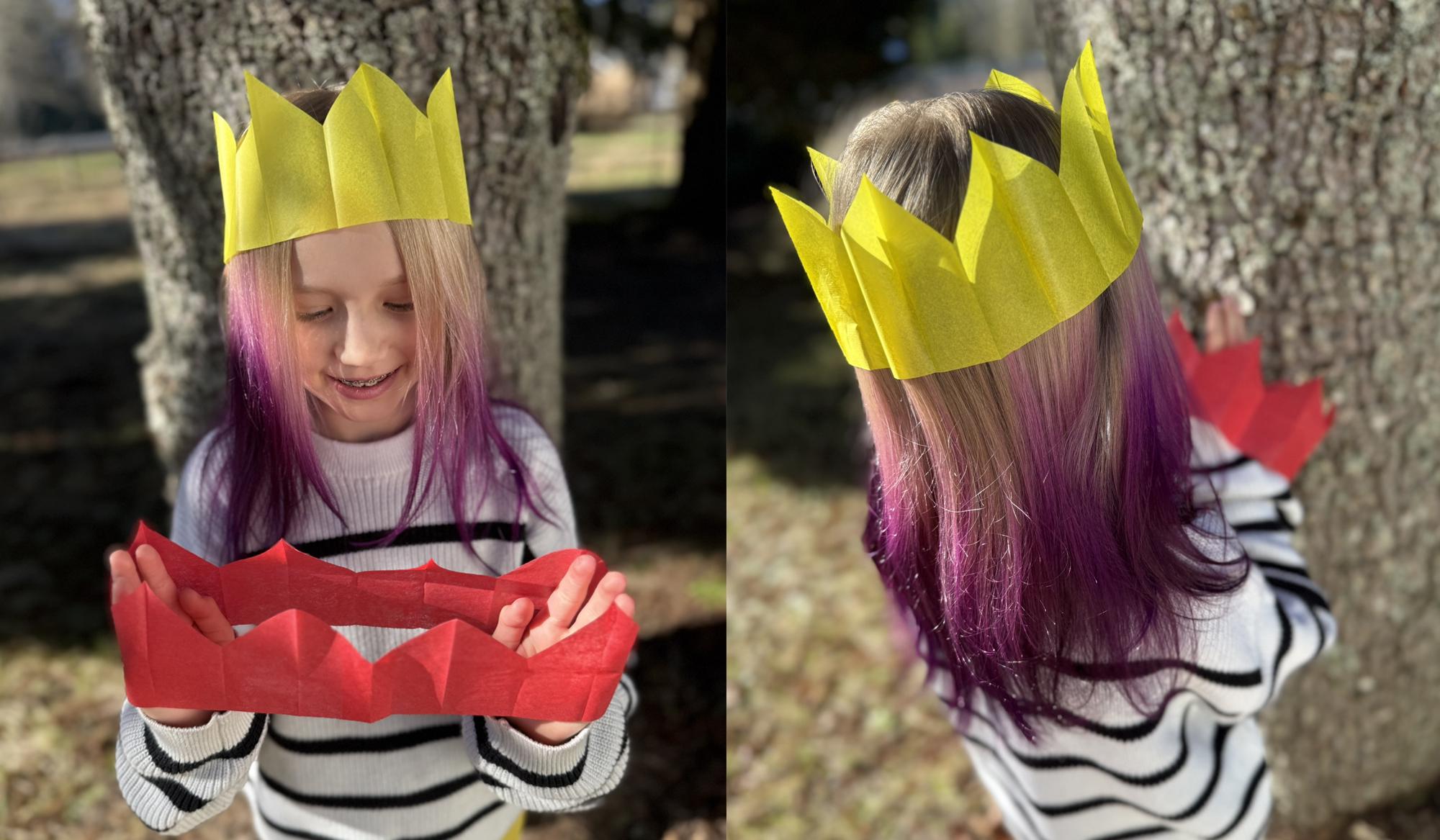 Handmade Tissue Paper Party Crowns: Christmas Cracker Fillers - Etsy