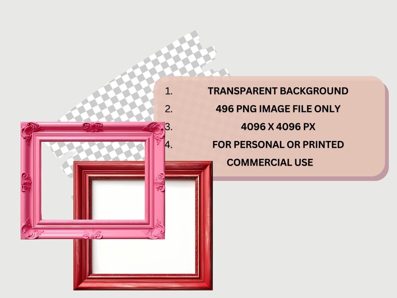 496 Wooden Frame Bundle PNG Png Clipart Commercial Use Wooden Colourful ...