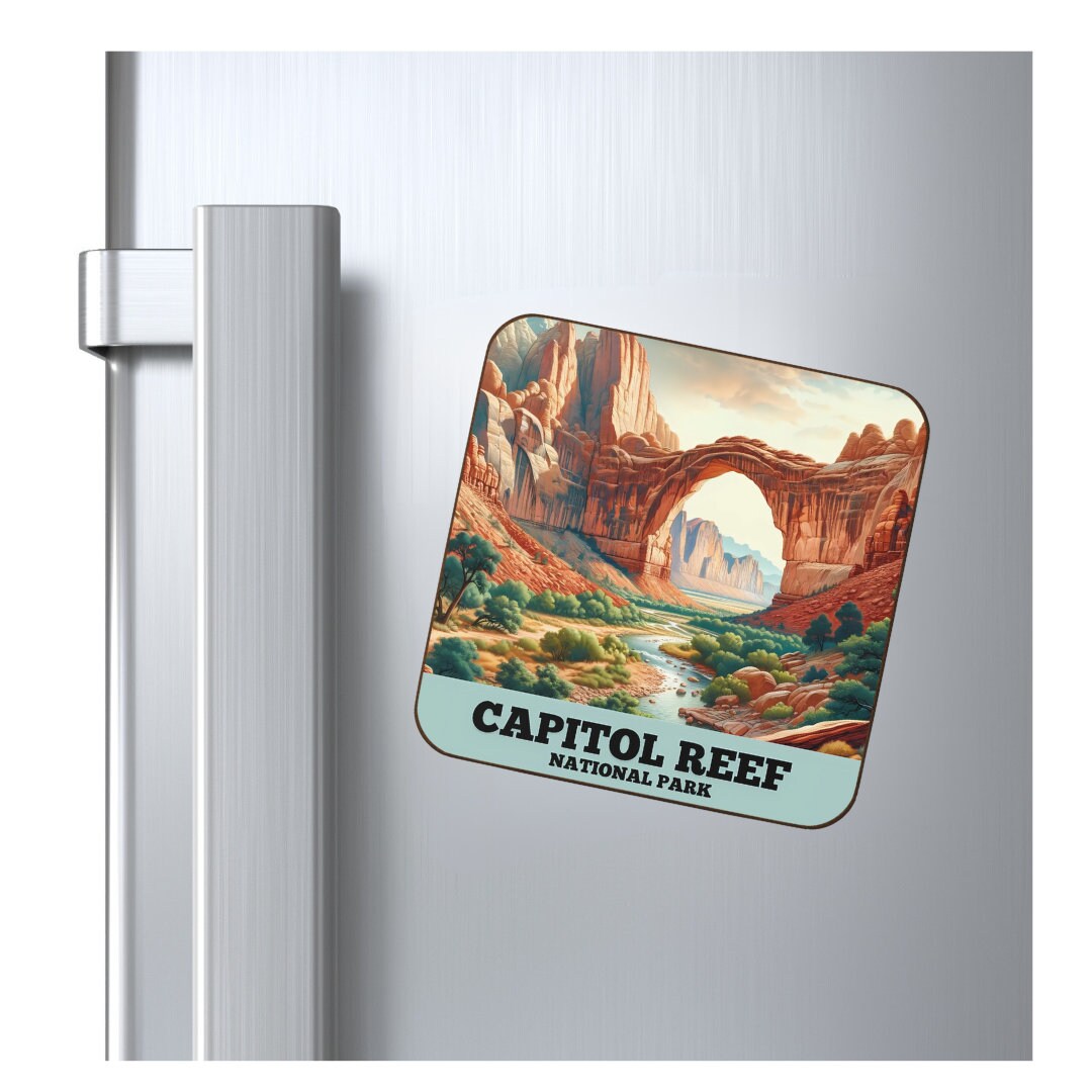 Personalized Capitol Reef Magnet , Capitol Reef National Park Magnet ...