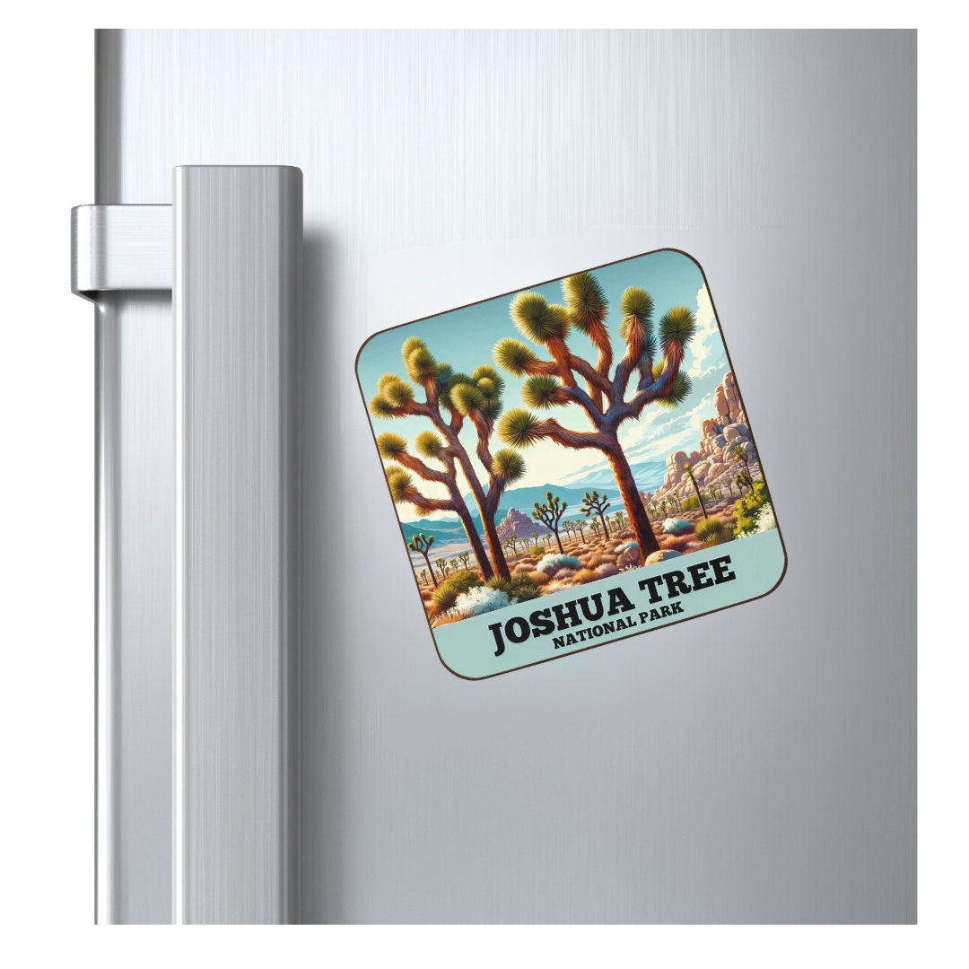 Personalized Joshua Tree Magnet , Joshua Tree National Park Magnet, 3x ...