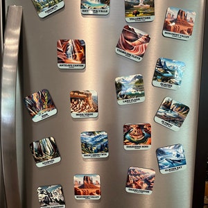 Personalized Arches Magnet , Arches National Park Magnet, 3x 3 ...