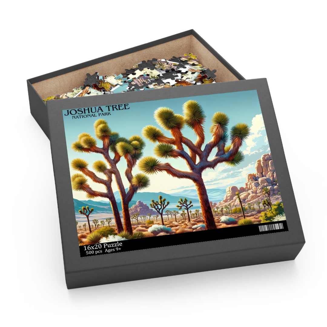 Puzzle, Joshua Tree National Park, 500 Pieces, Unique Jigsaw, Family ...