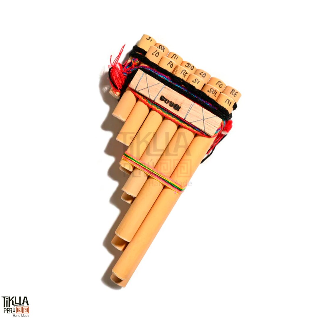 Zampona Pan Pipes 6 Inch, Inca Pan Pipe, Handmade Pan Pipe, Wind ...
