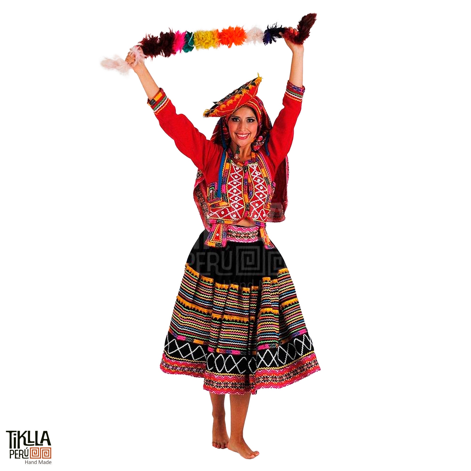 Traditional Peruvian Dress, "valicha" Costume, Typical "valicha ...