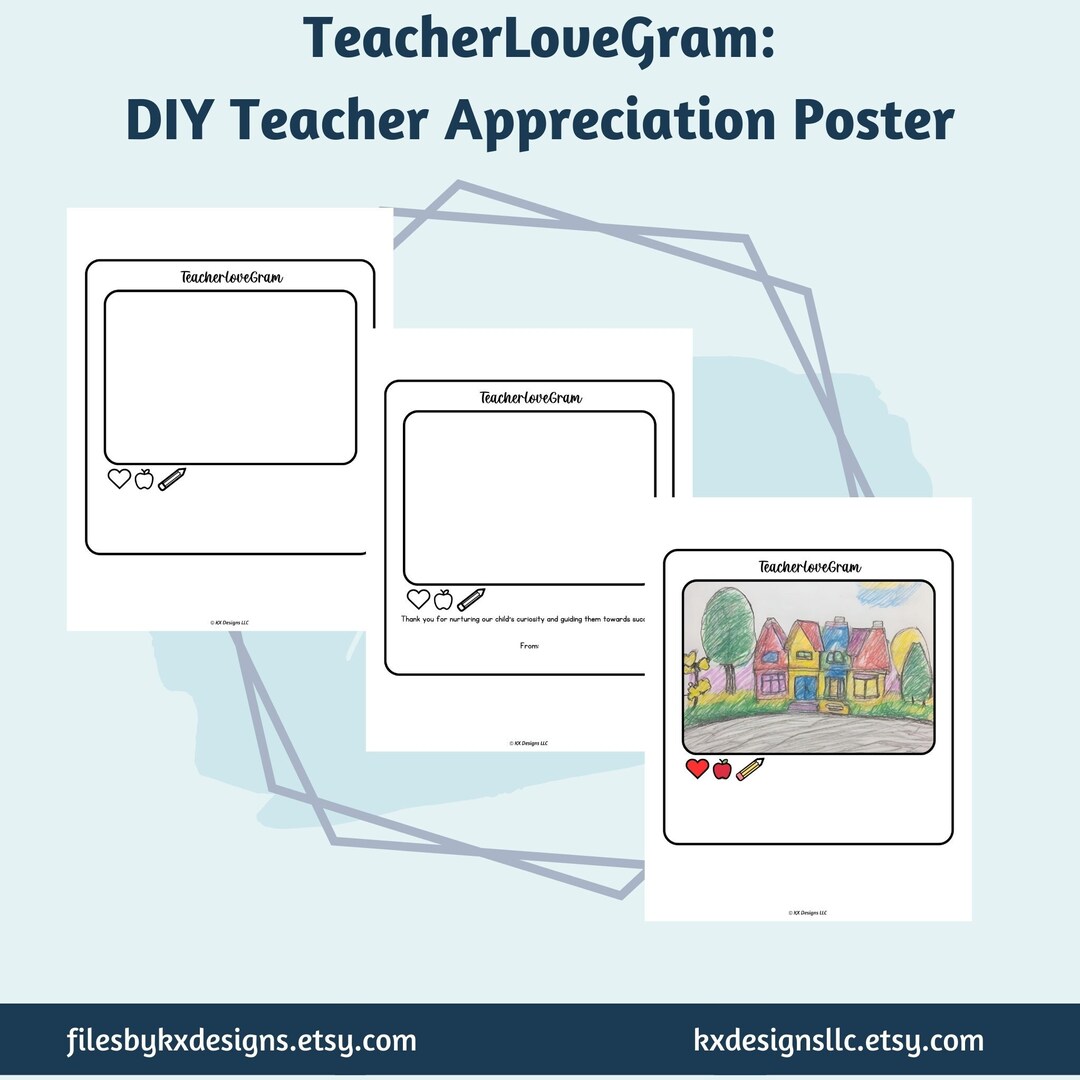 Teacherlovegrams, Teacher Gift Posters, Teacher Appreciation ...