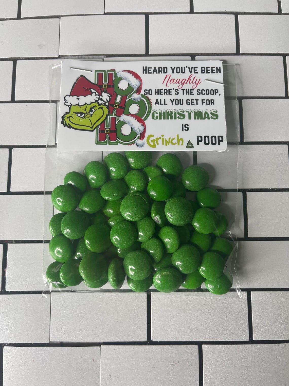 Grinch Poop, Christmas Funny Gift, Gag Gifts, Stocking Stuffers ...