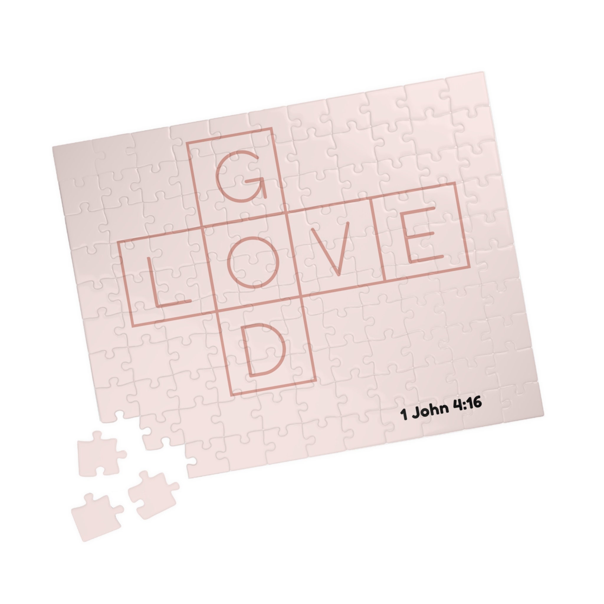God is Love Puzzle, Bible Study Activity, Christian Jigsaw, Christian ...