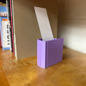 Book Shaped Bookmark Holder - Gifts for Readers - Bookshelf Decor ...