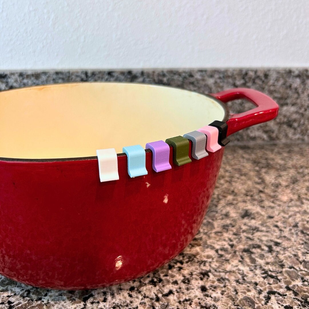 Dutch Oven Lid Protector Clips Set of 6 Fits LE CREUSET Staub ...