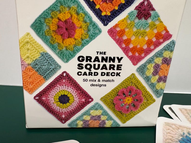 The GRANNY SQUARE Card Deck - Etsy