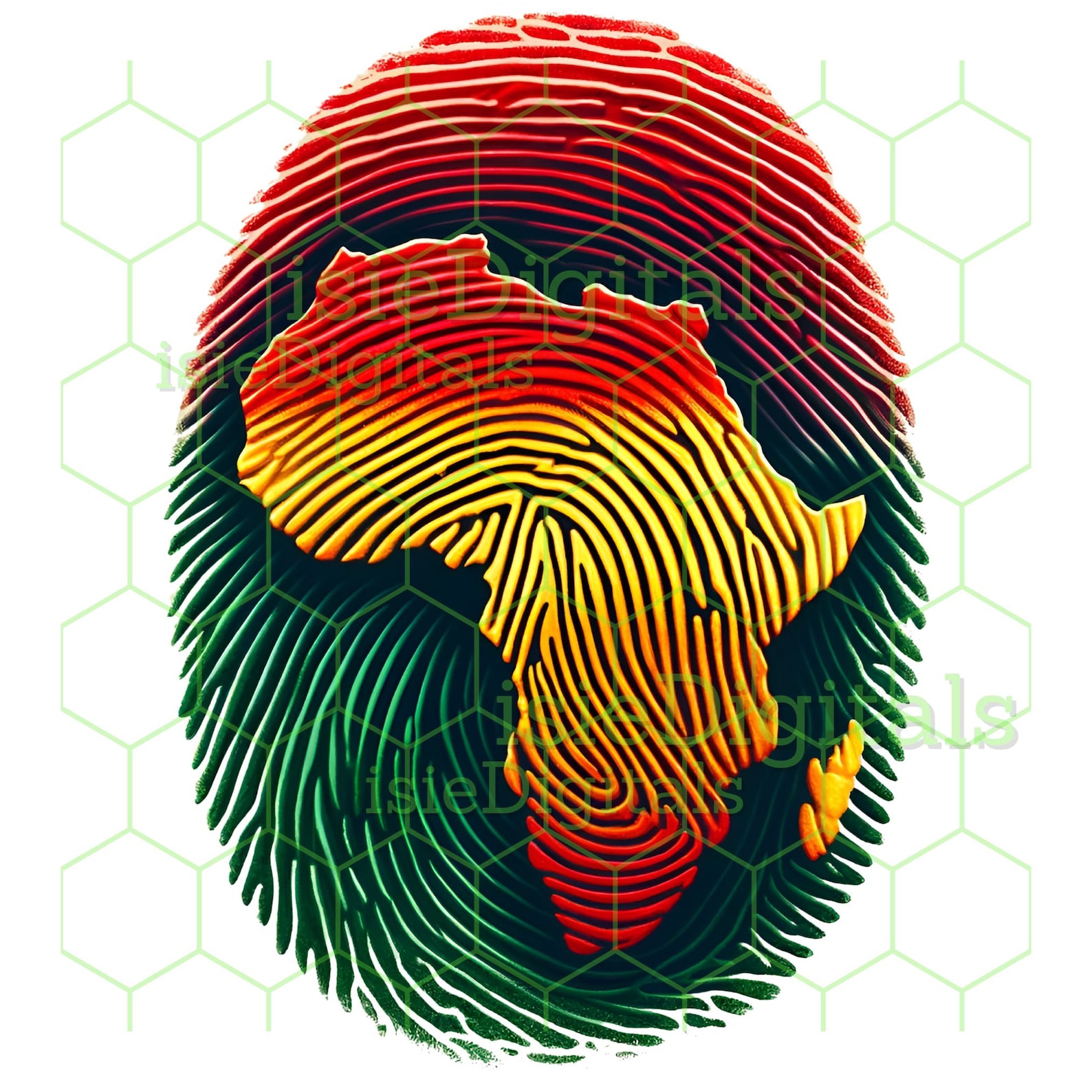 Juneteenth Clipart, Africa Fingerprint, Africa Map Monogram, Cricut Cut ...