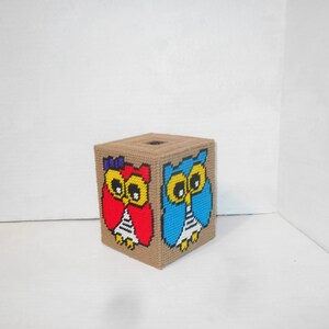 Owls Tissue Box Cover - Etsy