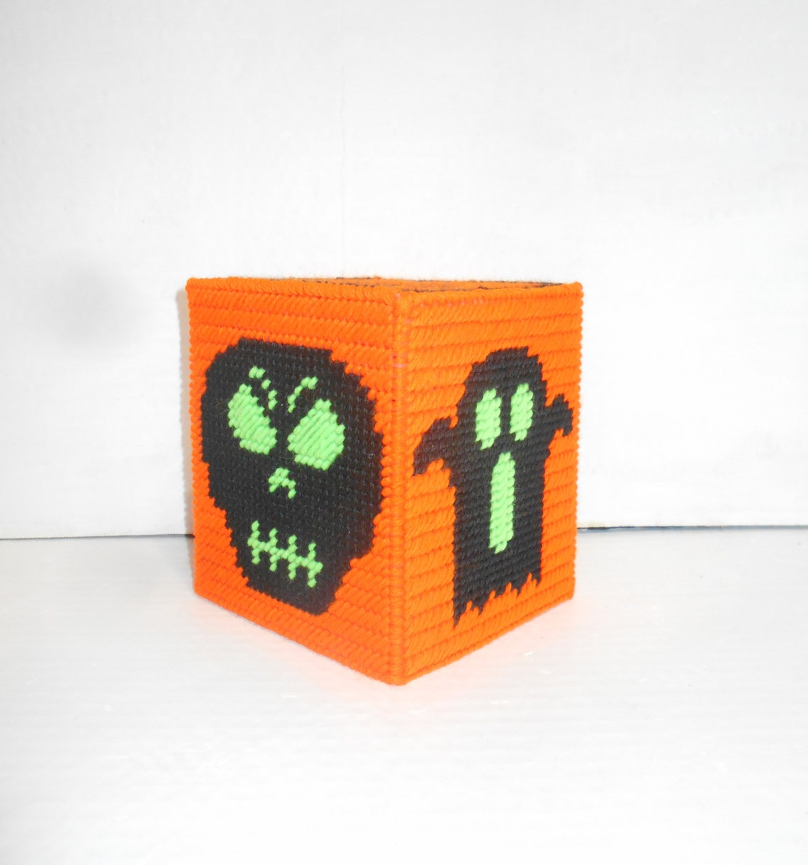 Spooky Halloween Tissue Box Cover - Etsy