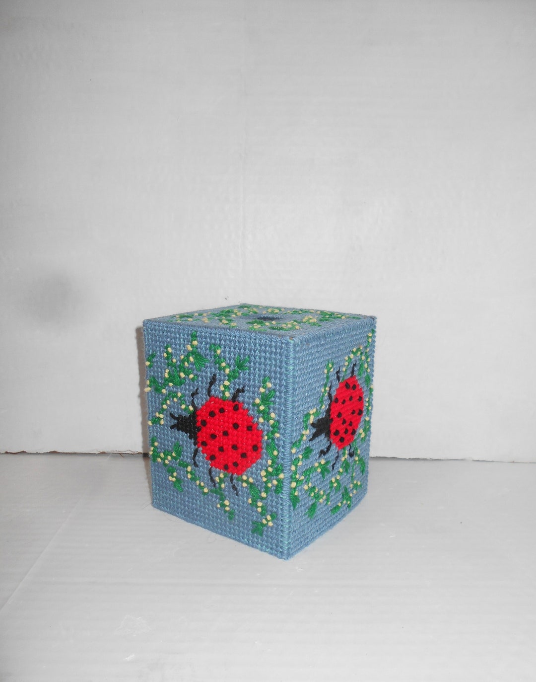 Ladybug Tissue Box Cover - Etsy