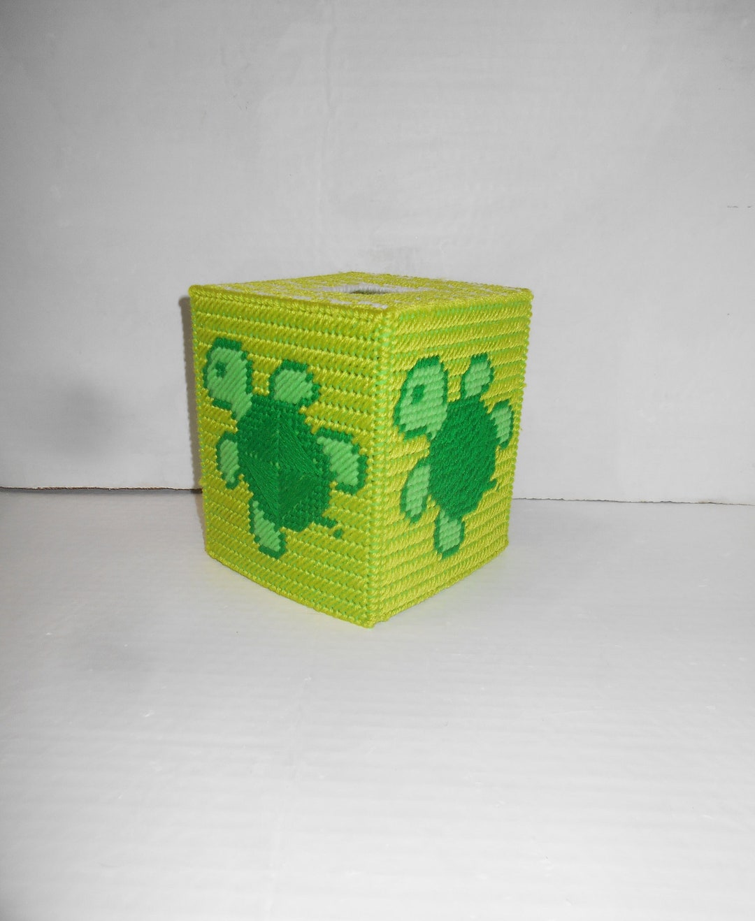 Turtle Tissue Box Cover - Etsy
