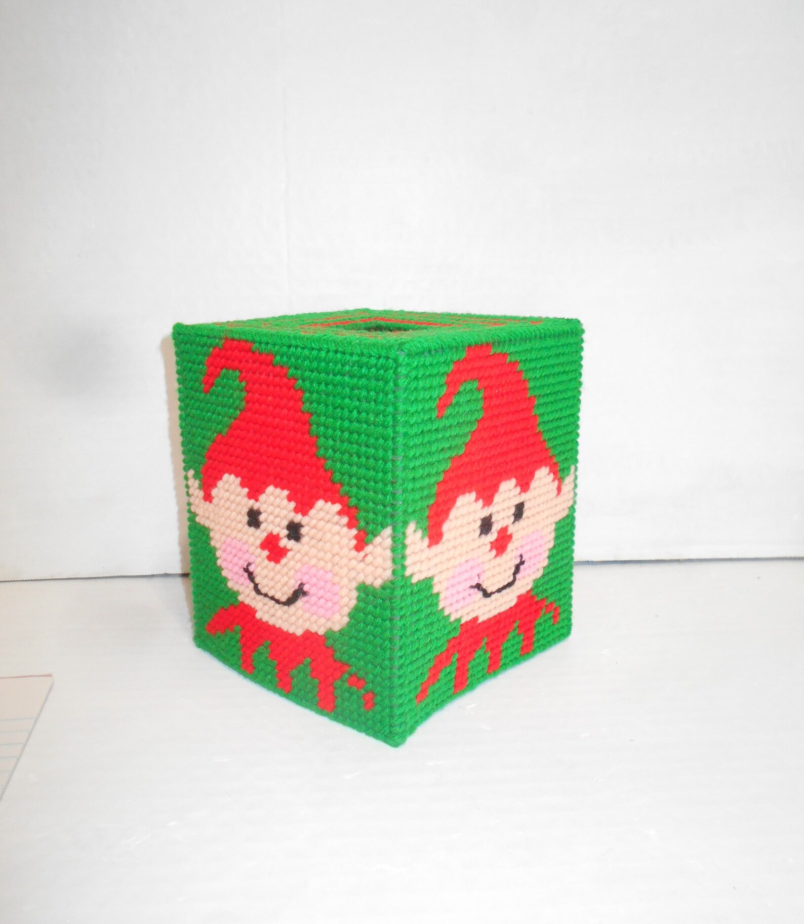 Elf Face Tissue Box Cover - Etsy