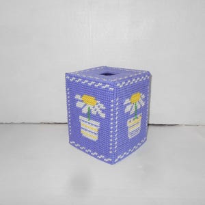 Daisy Tissue Box Cover - Etsy