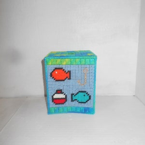 Fishing Tissue Box Cover - Etsy