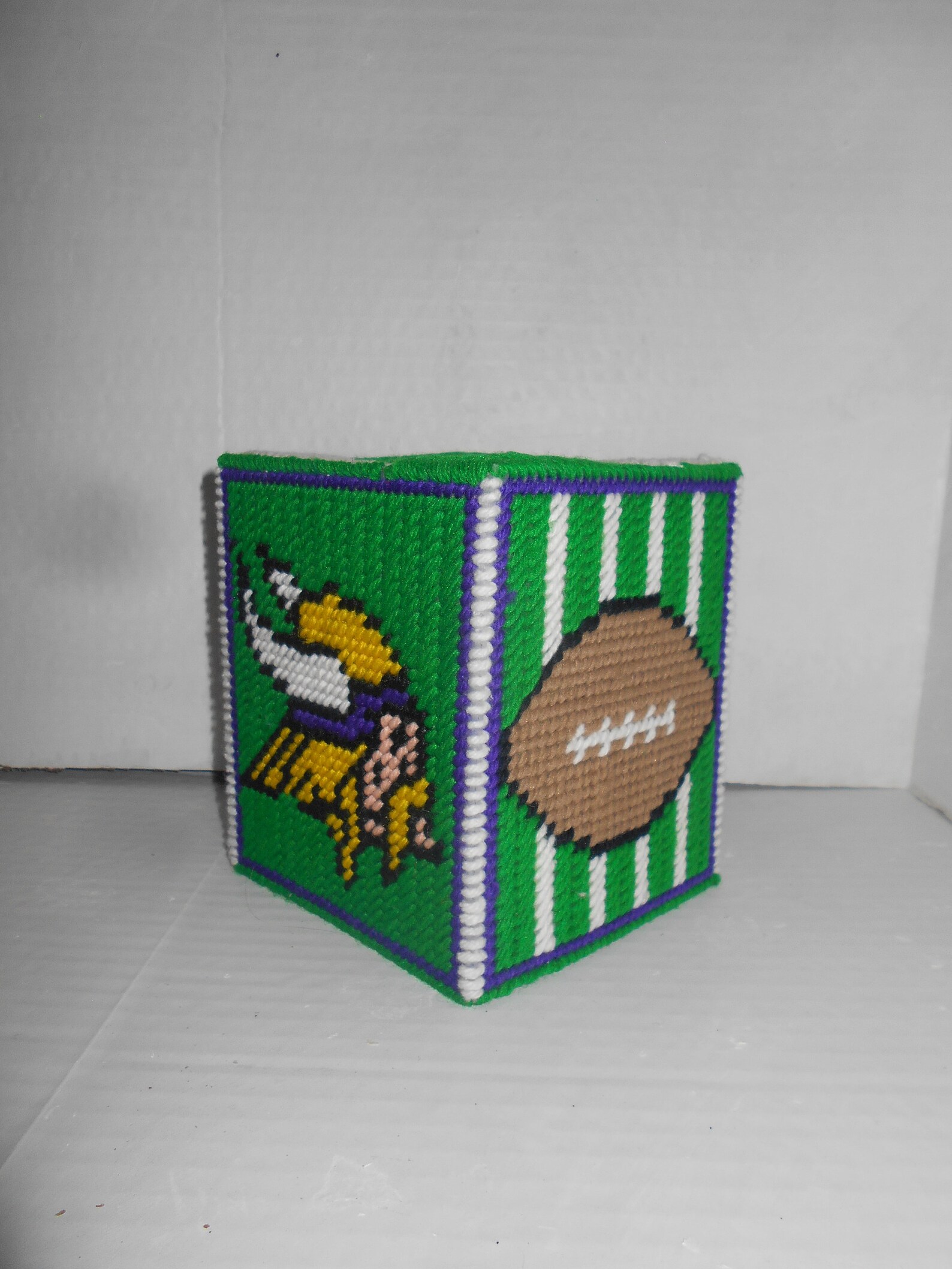 Football Tissue Box Cover - Etsy