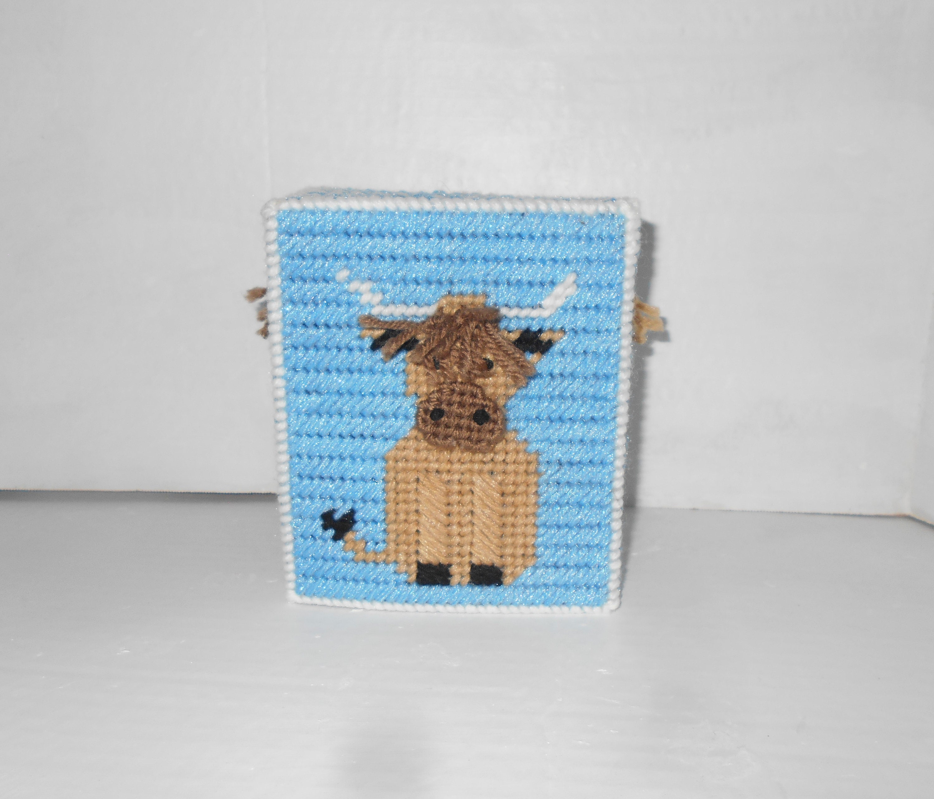 Highland Cow Tissue Box Cover - Etsy
