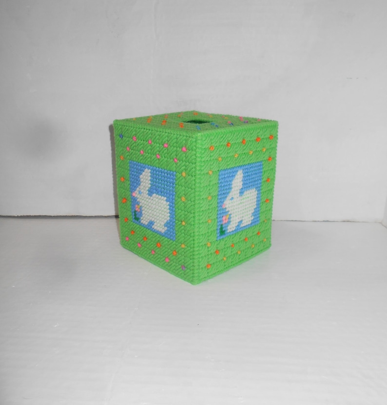 Bunny Rabbit Tissue Box Cover - Etsy