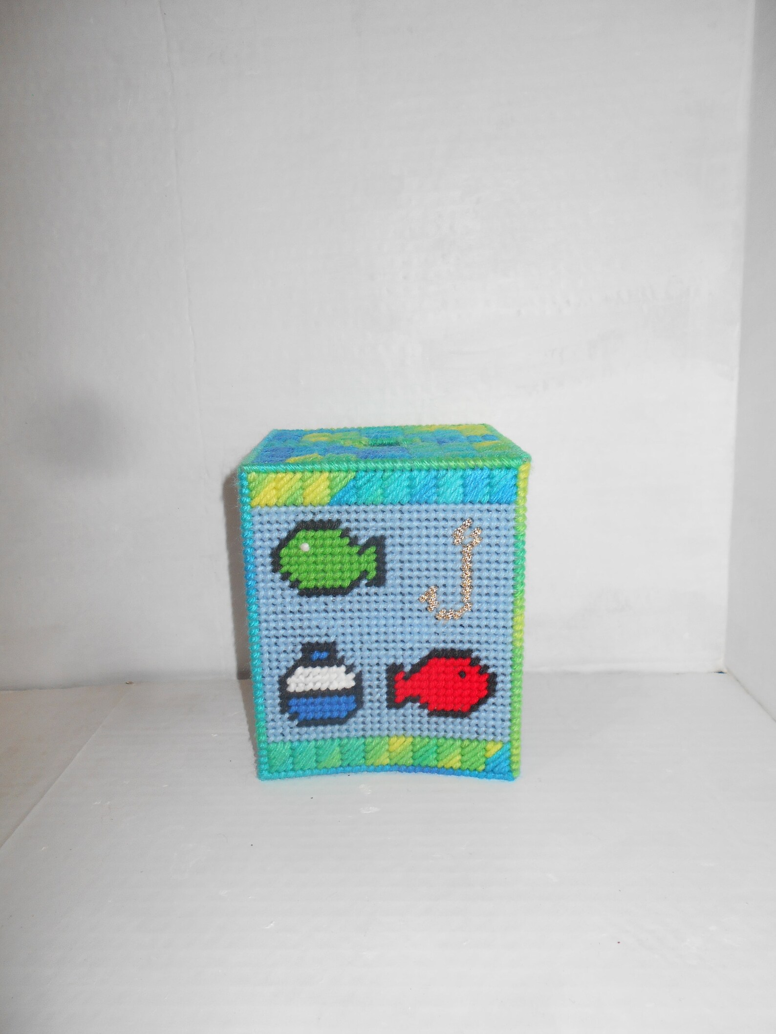 Fishing Tissue Box Cover - Etsy