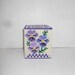 Pansy Tissue Box Cover - Etsy