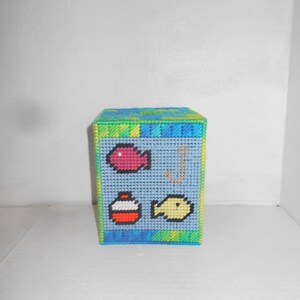 Fishing Tissue Box Cover - Etsy