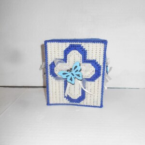 Cross Tissue Box Cover - Etsy