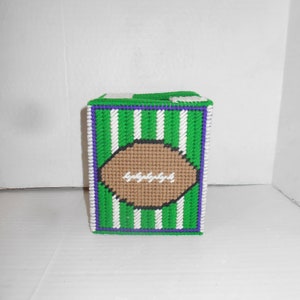 Football Tissue Box Cover - Etsy