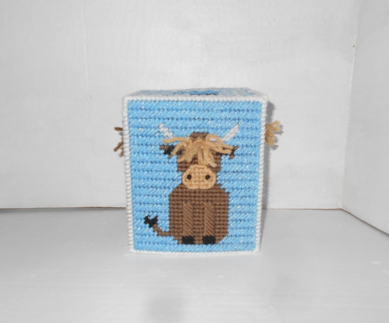 Highland Cow Tissue Box Cover - Etsy