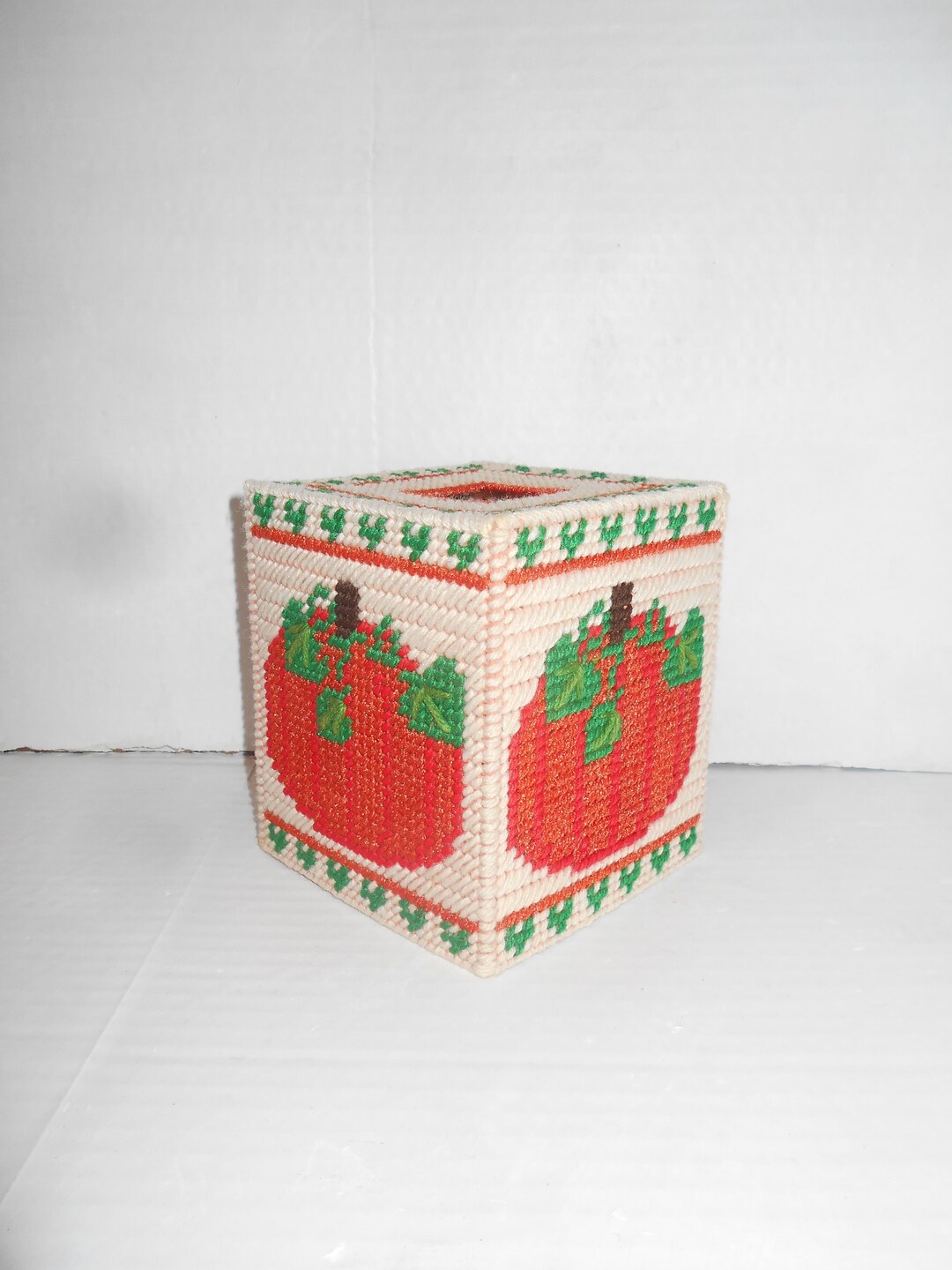 Pumpkin Tissue Box Cover - Etsy