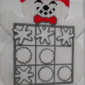 Snowman Tic Tac Toe Game - Etsy