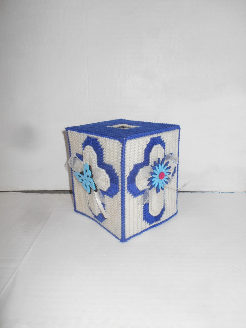 Cross Tissue Box Cover - Etsy