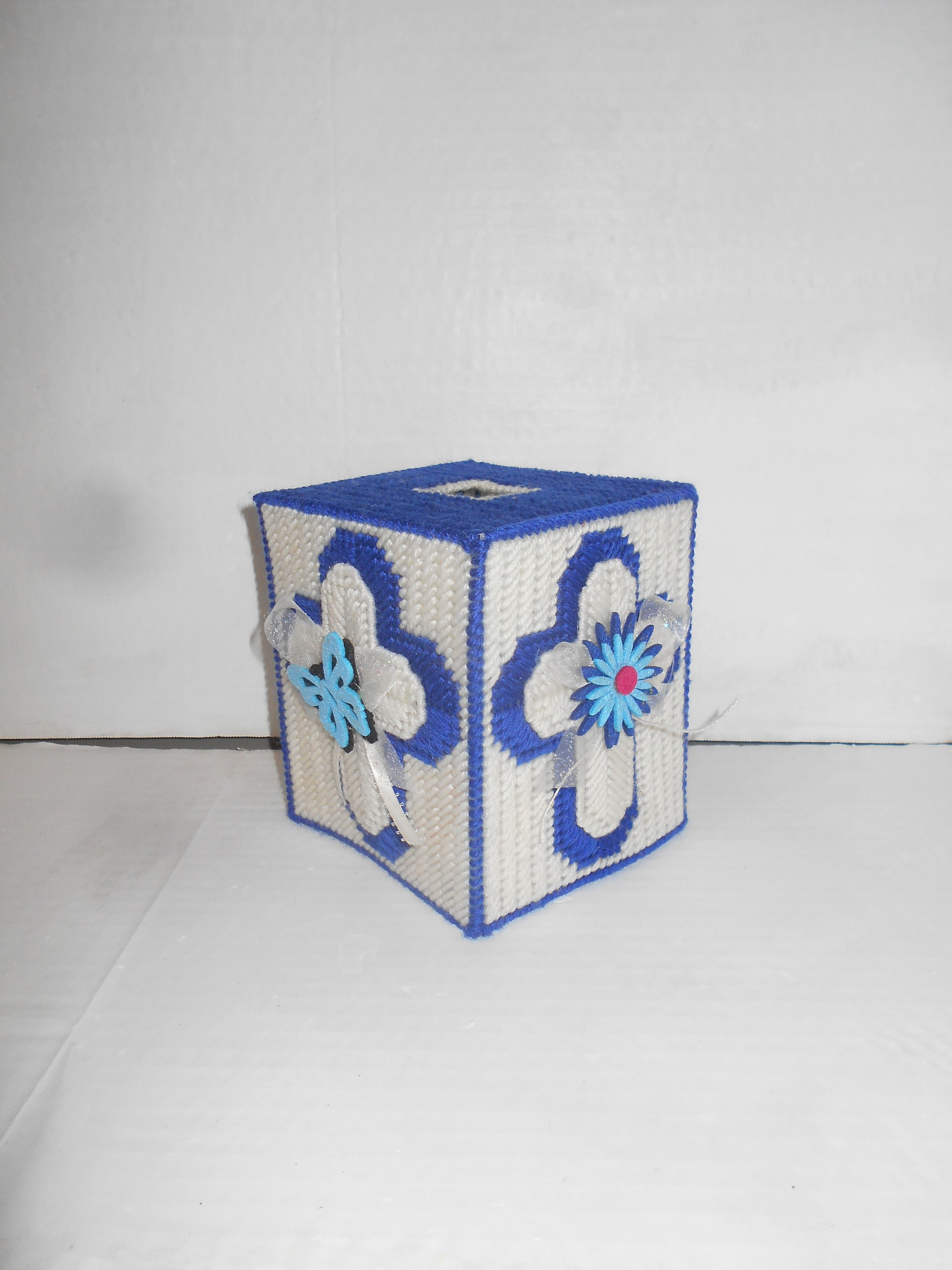 Cross Tissue Box Cover - Etsy