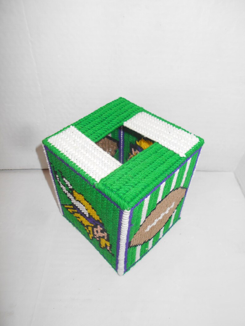 Football Tissue Box Cover - Etsy