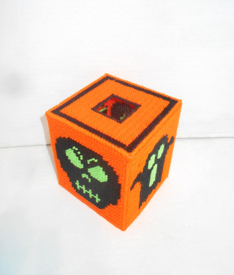 Spooky Halloween Tissue Box Cover - Etsy
