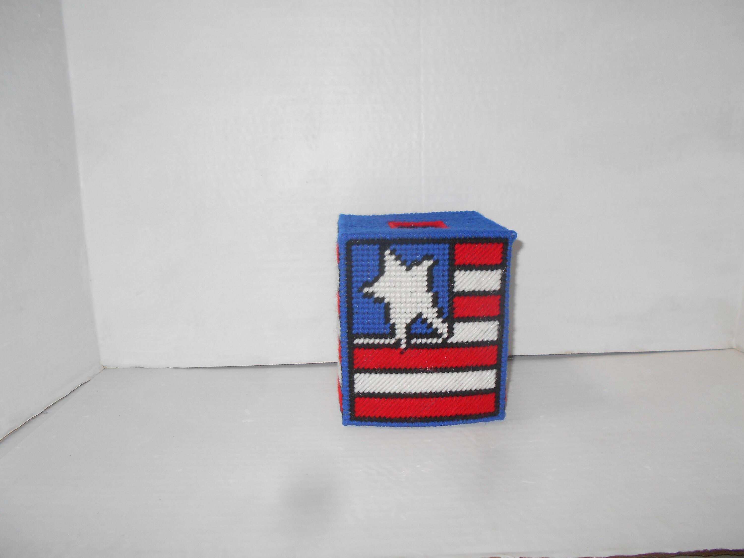 Patriotic Tissue Box Cover - Etsy