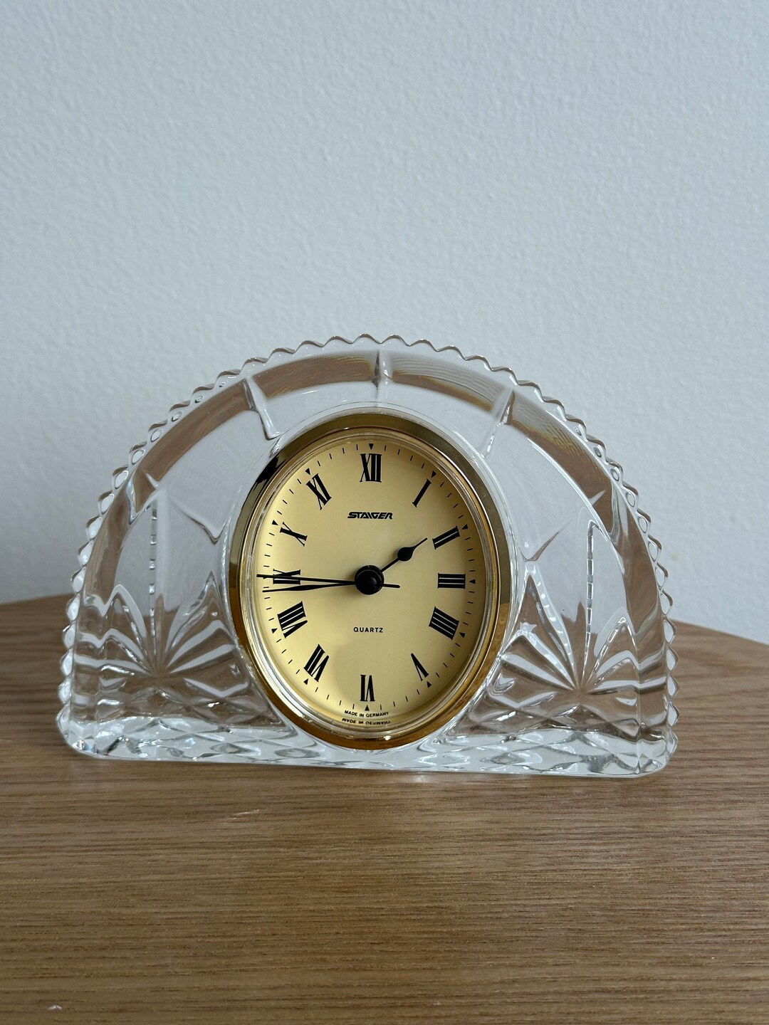 Staiger German Crystal Clock - Etsy