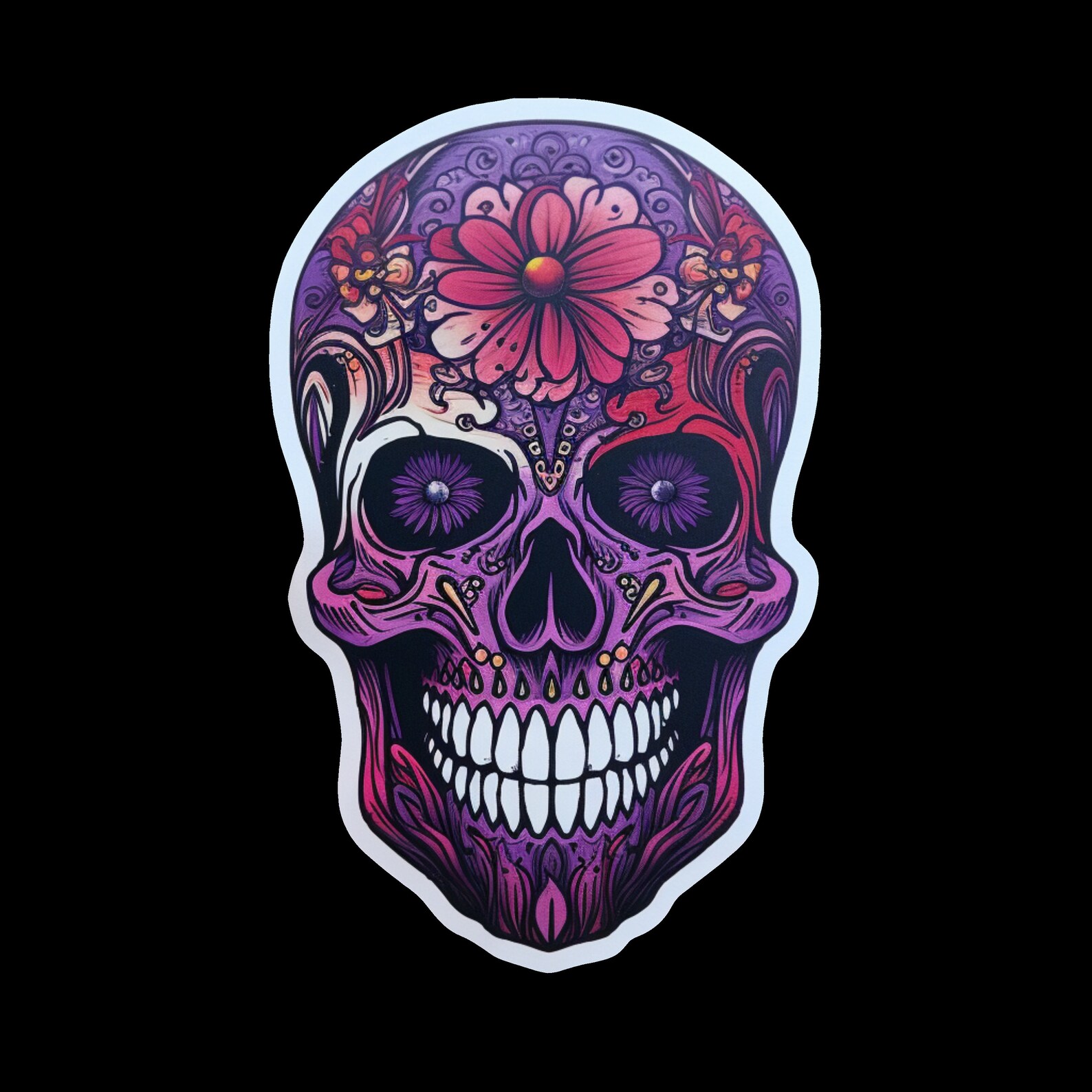 Skull Sticker (series 1) - Etsy