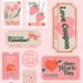 Sweet Love Notes Printable Wall Art | Romantic Valentine's Day Decor ...