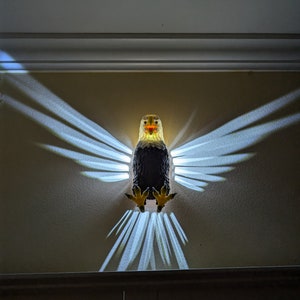 Bald Eagle Wall Light - Etsy