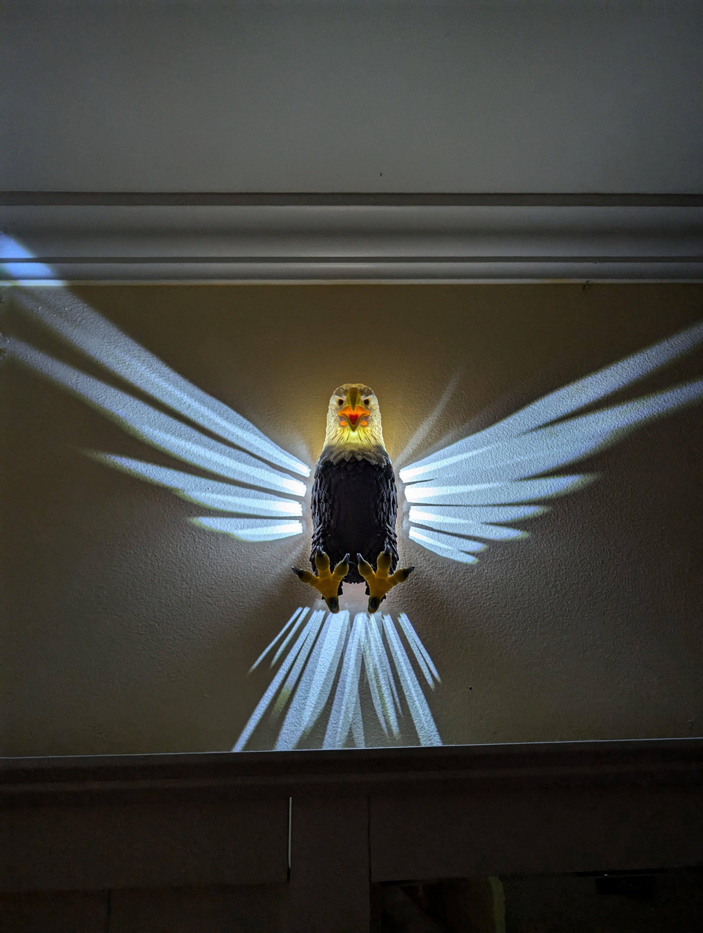 Bald Eagle Wall Light - Etsy