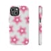 Pink Star Aura Tough Phone Case in Black iPhone 15/14/13/12/11 Pro Max ...