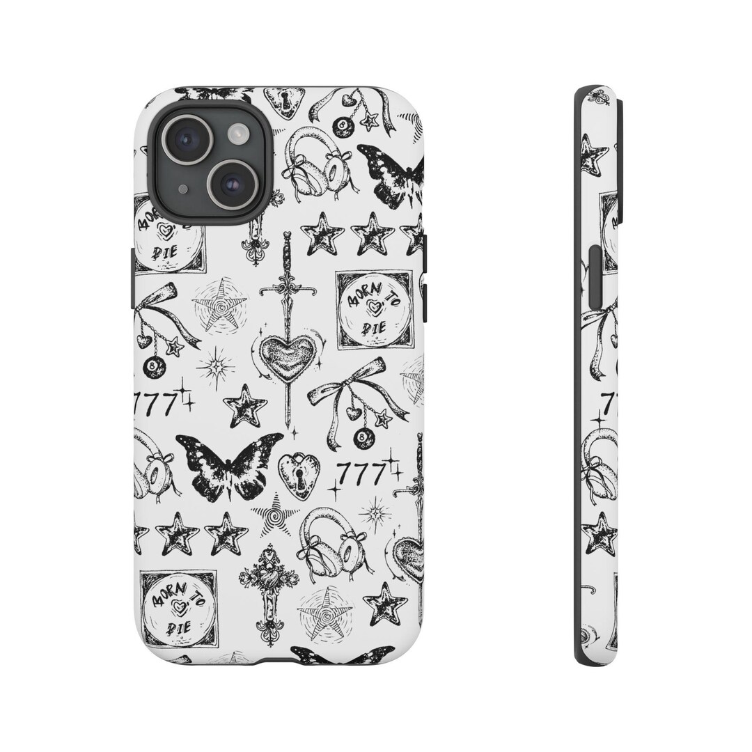 Etherial Tattoos Phone Case, Downtown Girl Trendy Phone Case | iPhone ...
