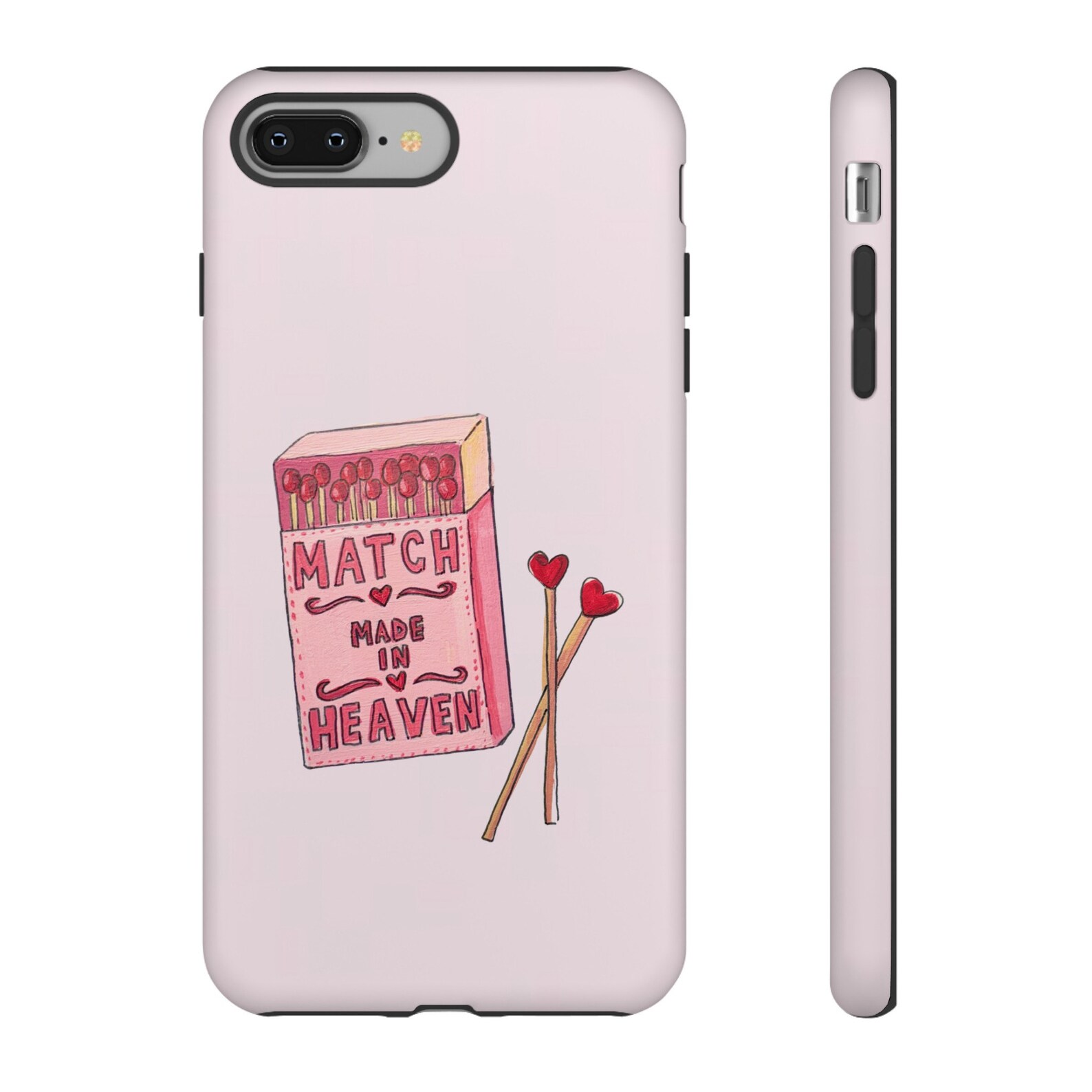 Match Made in Heaven Tough Phone Case, Cute Pink Matchbox ,Y2K iPhone ...