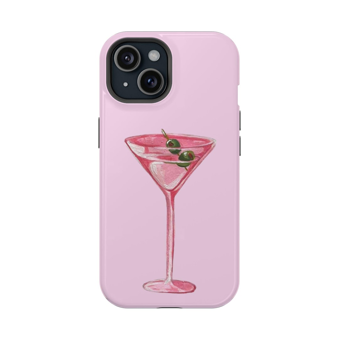 Magsafe Pink Martini Tough Phone Case, Magnetic Phone Case | iPhone 15 ...