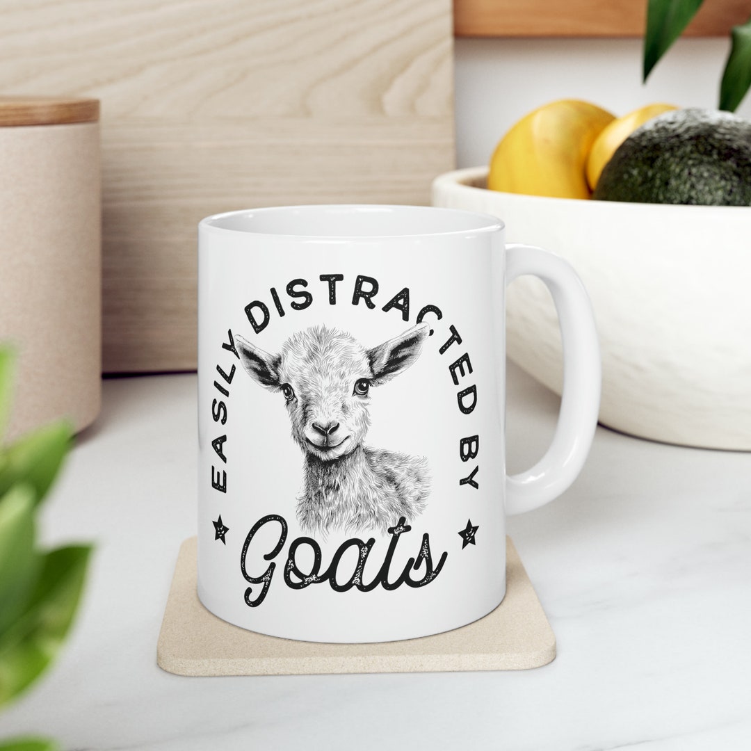 Goat Lover Coffee Mug: Funny Farm Animal Gift - Etsy