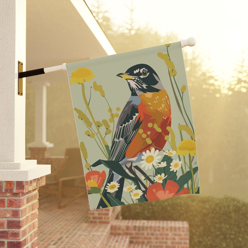 Robin Bird House - Etsy